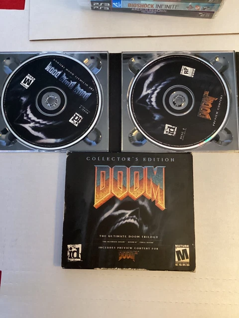 DOOM COLLECTORS EDITION (PC CD-ROM 2001) Microsoft Windows 95/98/ME ...