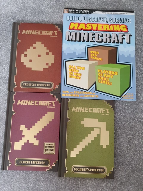 MINECRAFT BOOKS AND Guides Bundle mastering minecraft Mojang EUR 5,83 ...