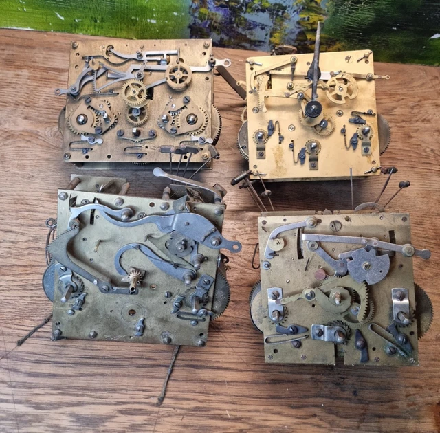 LOT DE MOUVEMENT Mecanisme Carillon Horloge Ancien EUR 50,00 - PicClick FR