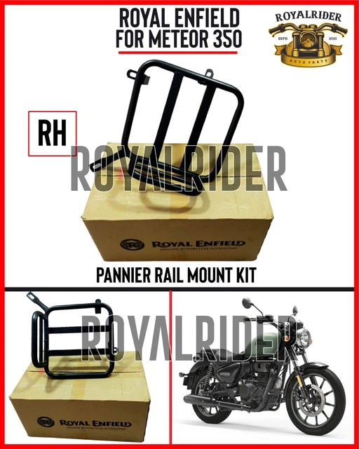 ROYAL ENFIELD METEOR 350 "RH PANNIER MOUNTING KIT" $59.99 - PicClick CA