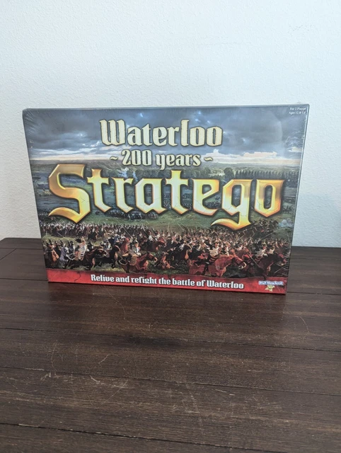 STRATEGO WATERLOO 200 Years Strategy Board Game FACTORY SEALED £102.08 - PicClick UK