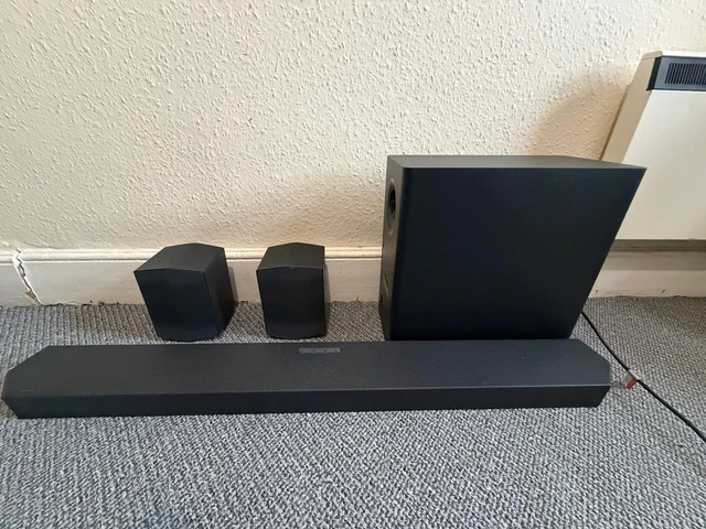 SAMSUNG HW-Q930D 9.1.4 Wireless Sound Bar + Subwoofer and Rear Speakers ...