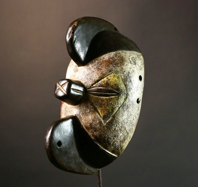 AUTHENTIC TRIBAL AFRICAN Bembe Mask from Congo in Ceremonial Traditions ...