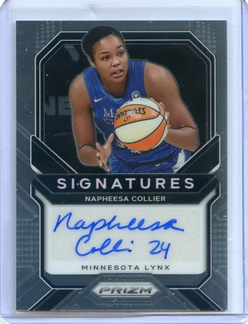2021 PANINI WNBA Prizm NAPHEESA COLLIER signatures autographe MINNESOTA ...