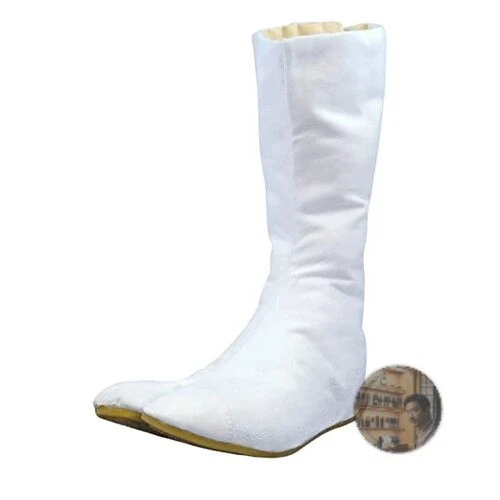 RIKIO WHITE FESTIVAL Tabi Shoes 24.5cm 12-Tabi New Japanese Work ...