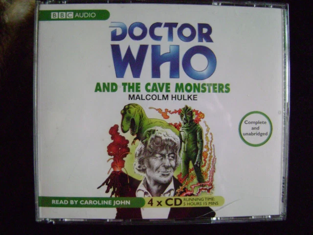 DOCTOR WHO CAVE Monsters Silurians Caroline John BBC Audiobook CD ...