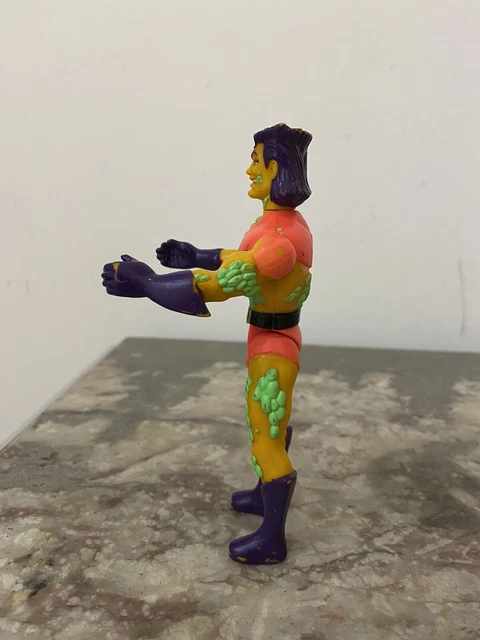 FIGURINE CAPTAIN PLANET Captain Pollution Loose Kenner Tiger ...