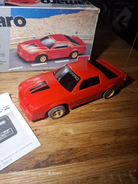 NOS COCA-COLA RC CAR Chevrolet Camaro IROC-Z SHINSEI Radio Elecon Japan ...