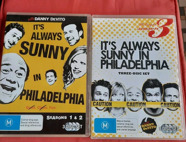 ITS ALWAYS SUNNY In Philadelphia Seasons 1 2 3 DVD R4 PAL 6 Discs $9.49 ...