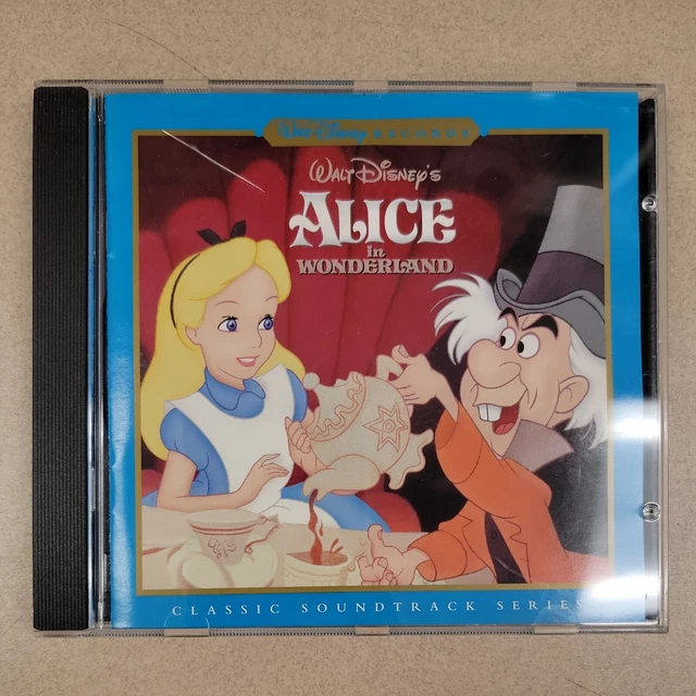 WALT DISNEY RECORDS Alice in Wonderland Movie Classic Soundtrack Series ...