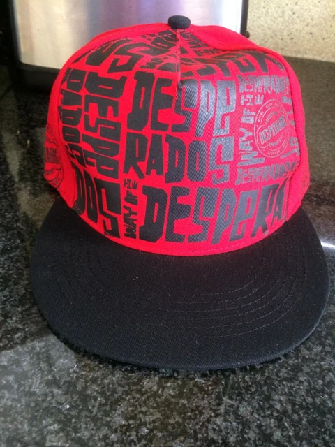 @RARE BELLE CASQUETTE Noir/Rouge Biere Beer Desperados Officiel @ Neuve ...