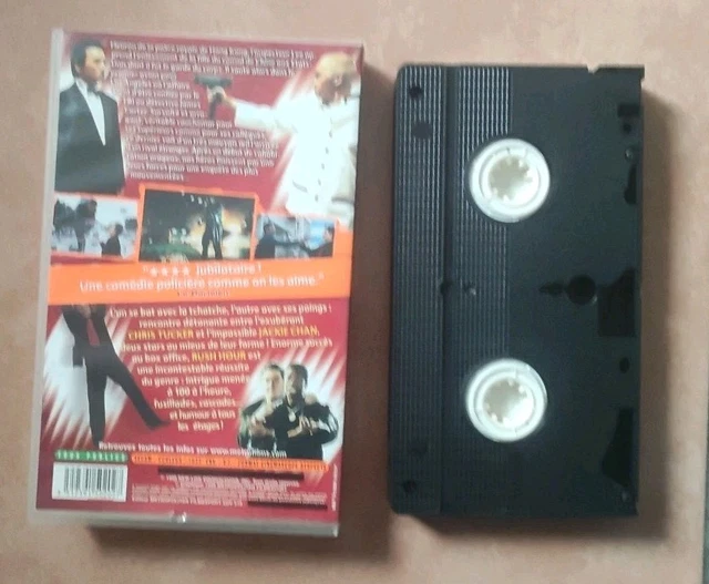 #257 K7 VHS Video Cassette Rush Hour Jackie Chan Chris Tucker ...