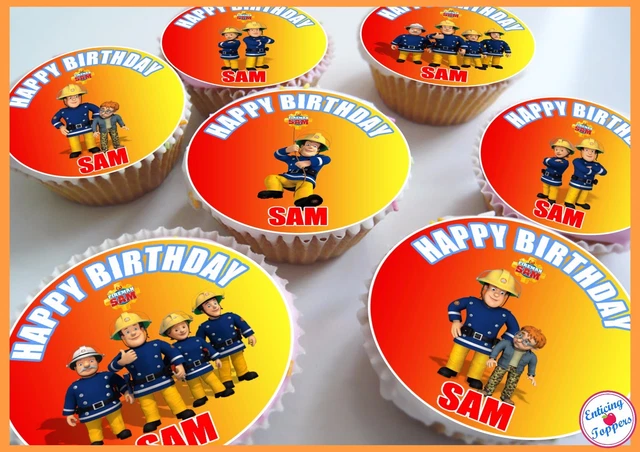 SURMAÎTRES À CUPCAKES personnalisés comestibles anniversaire/merci ...