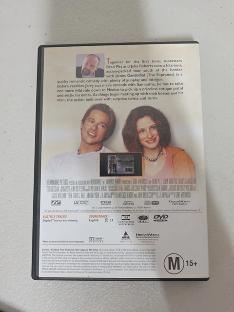 THE MEXICAN COLLECTOR'S Edition 2000 R4 DVD Brad Pitt Ex Rental $10.00 ...