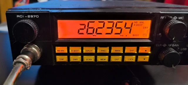 RADIO CIBI DECAMETRIQUE Rci2970 Rci2950 Vendu Pour Piece Emission Rec ...