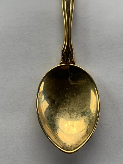 VINTAGE DISNEY SNOW White and the Seven Dwarfs Collectors Spoon Gold ...