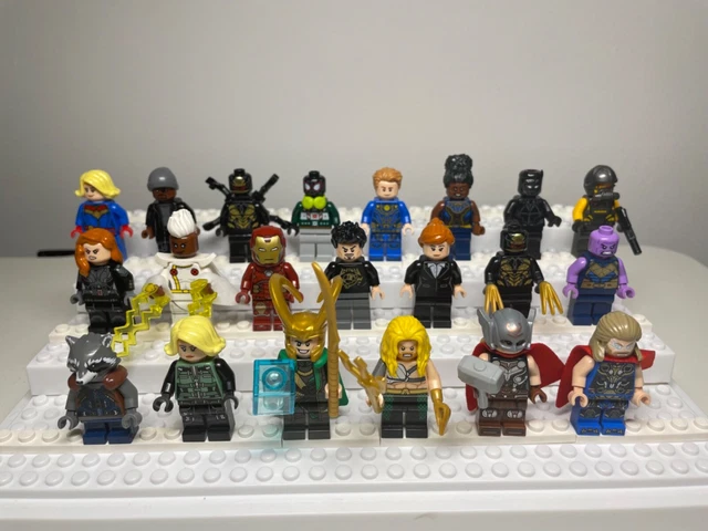 21 X LEGO Marvel minifigure bundle, lot £14.51 - PicClick UK
