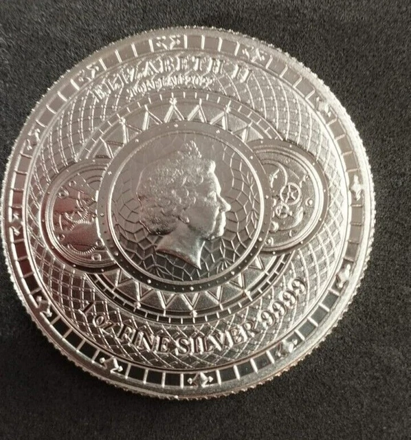 1OZ SILVER COIN Tokelau: Chronos 1 oz Silver 2022 bullion coin mint ...