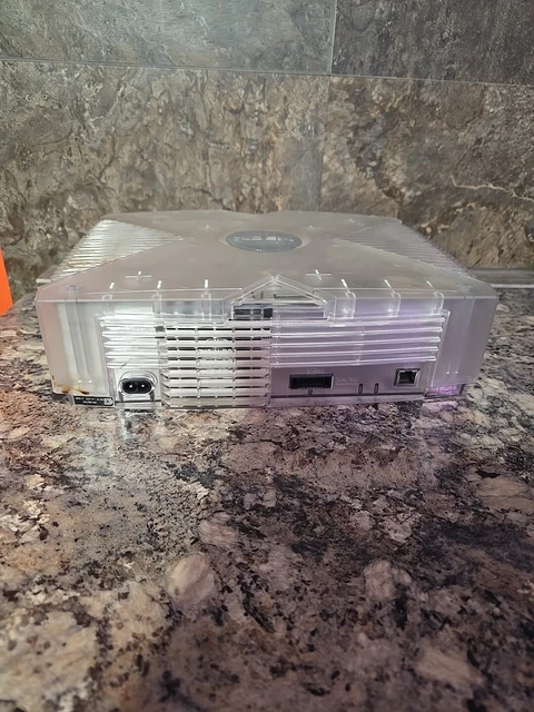MICROSOFT XBOX CRYSTAL Limited Edition Translucent Clear Console Only ...