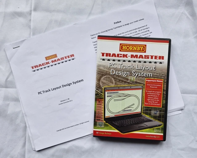 HORNBY TRACKMASTER DVD. PC Track Layout Design System.**FREE POSTAGE ** £10.78 - PicClick UK
