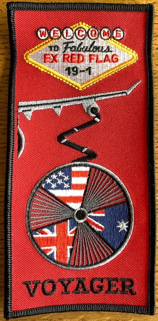 RAF ROYAL AIR Force 10 SQN RED FLAG 2019 FACS patch £15.00 - PicClick UK