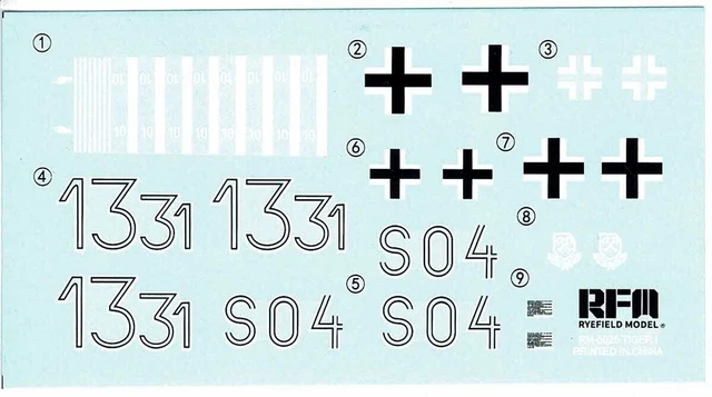 RYEFIELD MODEL RM-2007 1/35 Sd.Kfz.181 Pz.Kpfw.VI Ausf.E Engine Cooling ...