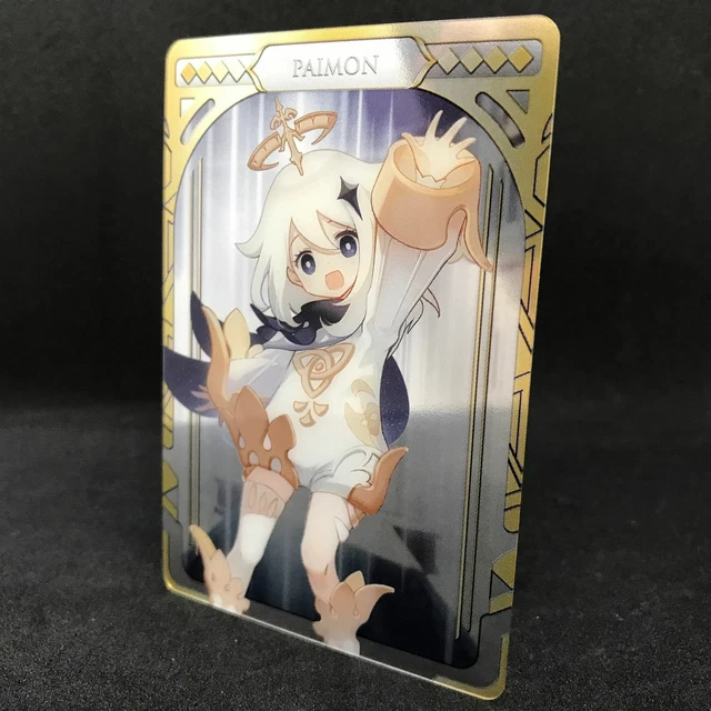 GENSHIN IMPACT PAIMON 03 Japanese Collectable Card Anime Carddass ...