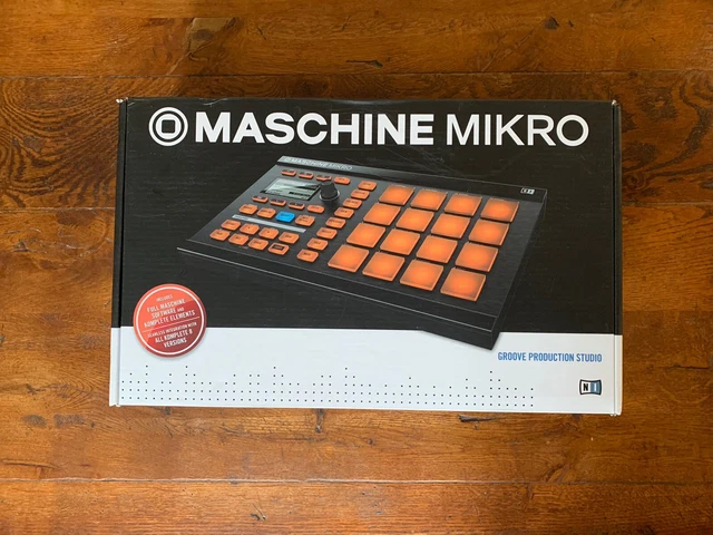 MASCHINE MIKRO MK1 Native Instruments Boxed Midi Controller Beat Pad Boxed EUR 58,34 - PicClick DE