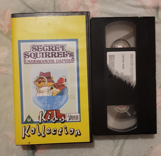 SECRET SQUIRRELS UNDWRCOVER capers vhs video £10.80 - PicClick UK