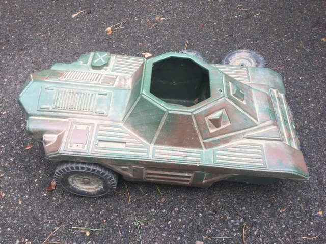 VINTAGE ACTION MAN Armoured Ferret scout Car £5.00 - PicClick UK