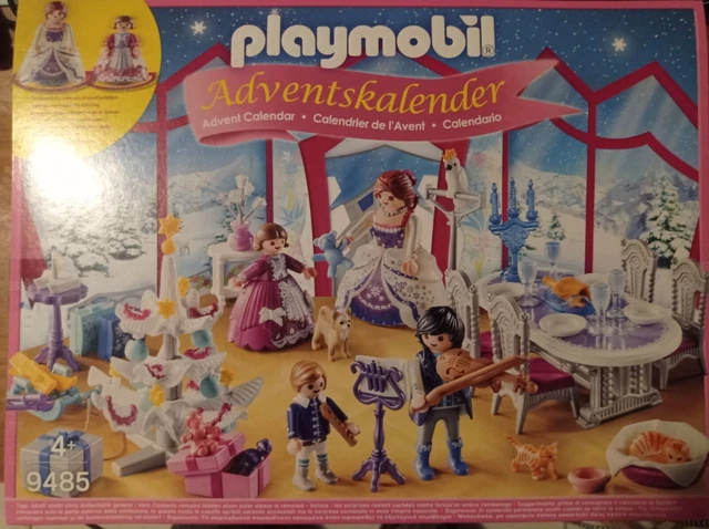 PLAYMOBIL CALENDRIER DE L'avent Ref 9485 Bal De Noel Salon De Cristal ...