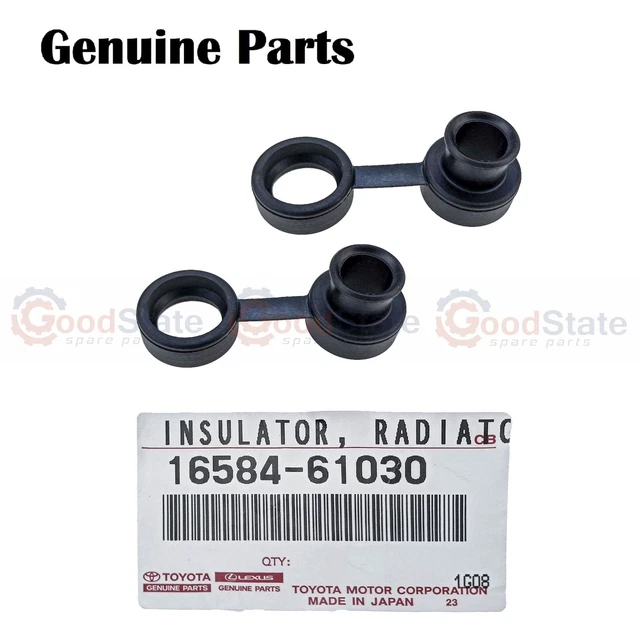 GENUINE TOYOTA LANDCRUISER 80 Series HZJ FJ Upper Radiator Mount Bush ...