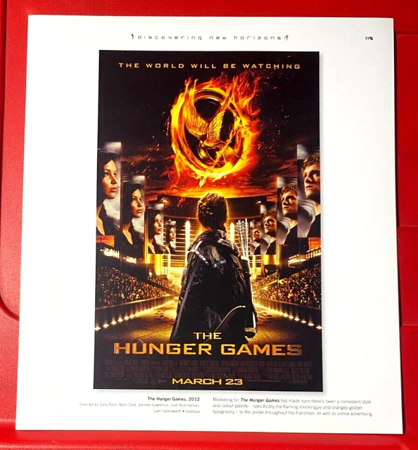 THE HUNGER GAMES Jennifer Lawrence Movie/Film Poster Art PICTURE/PRINT ...