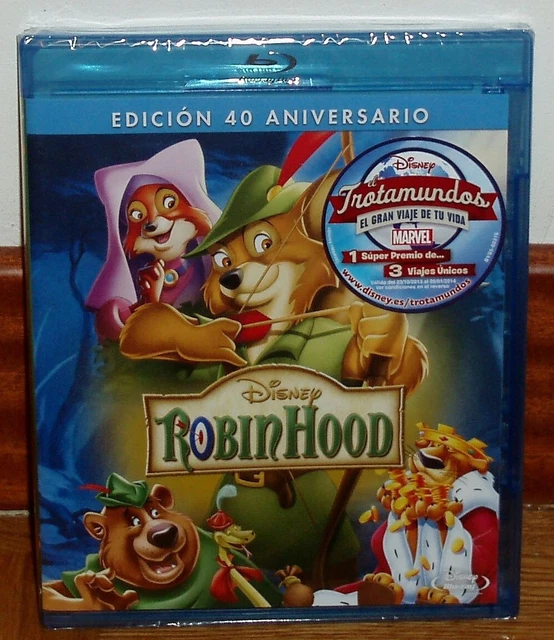 ROBIN HOOD EDITION 40 Anniversary Classic Disney Nº 21 Blu-Ray New (No ...
