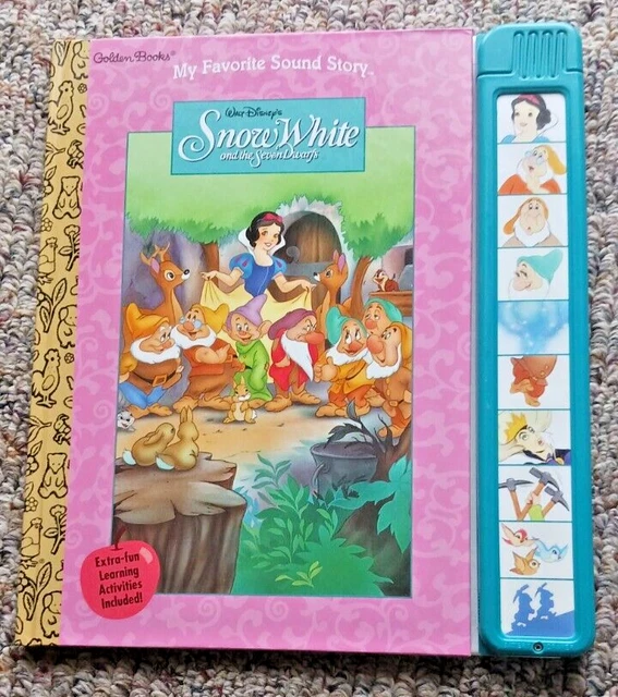 SNOW WHITE (MY FAVORITE SOUND STORY BOOKS) DISNEY GOLDEN BOOK Hardcover ...