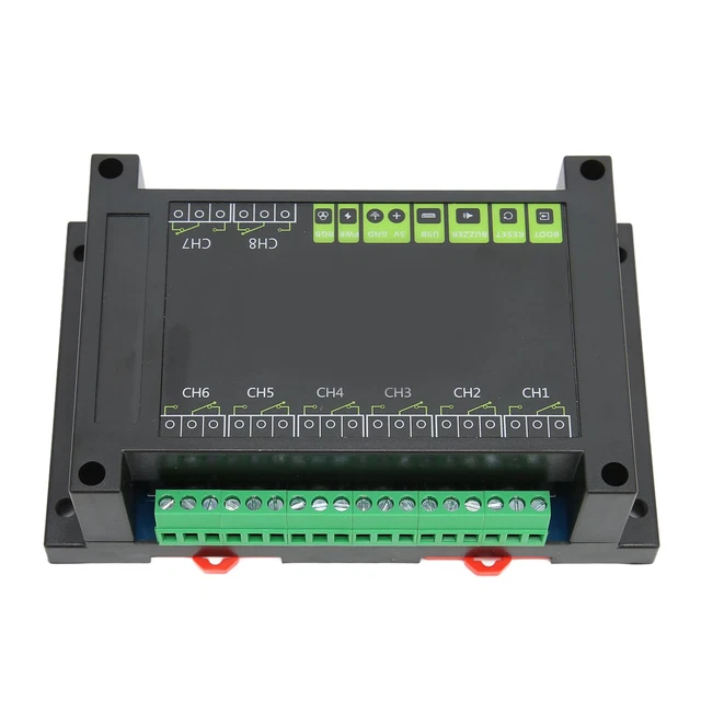8 CHANNEL RELAY Module Power Isolation Photocoupler Isolation USB Port ...
