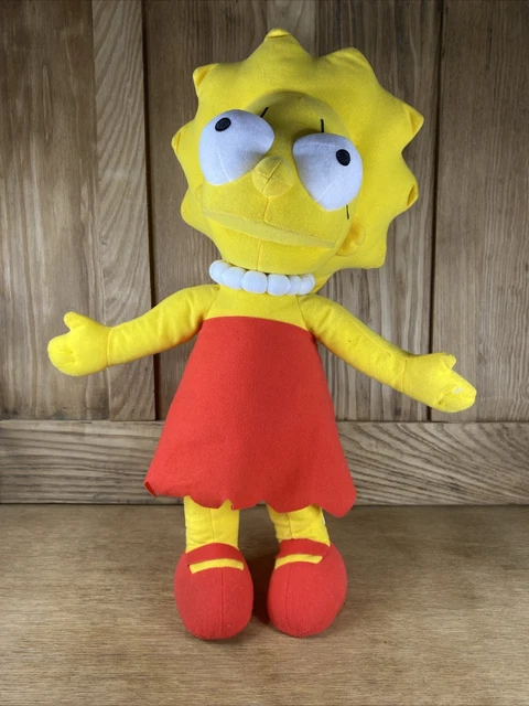 LISA SIMPSON STUFFED Toy 18 Inch Large The Simpsons Plush, Collectible ...