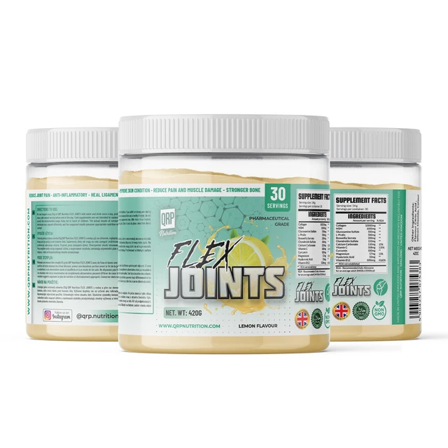QRP NUTRITION FLEX Joints 420g (Lemon flavour) £18.00 - PicClick UK