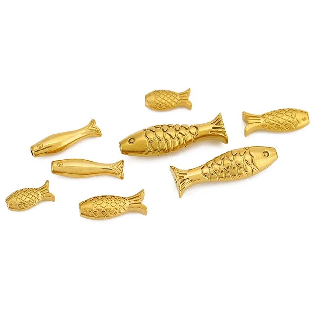 JAKESPECIAL – STAINLESS Steel Fish Beads Set for Jewelry EUR 25,19 ...