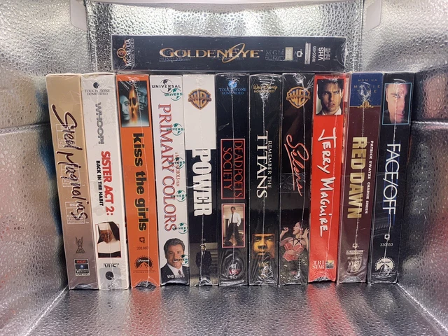 LOT DE FILMS VHS SCELLÉ - Lot de 12 cassettes - Tout neuf - Genres ...