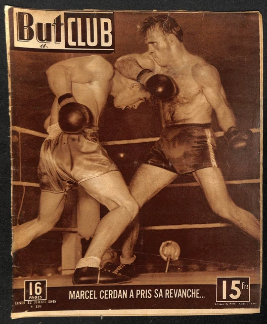 REVUE BUT ET club n°130 12/7/1948 Boxe Marcel CERDAN EUR 3,00 - PicClick FR