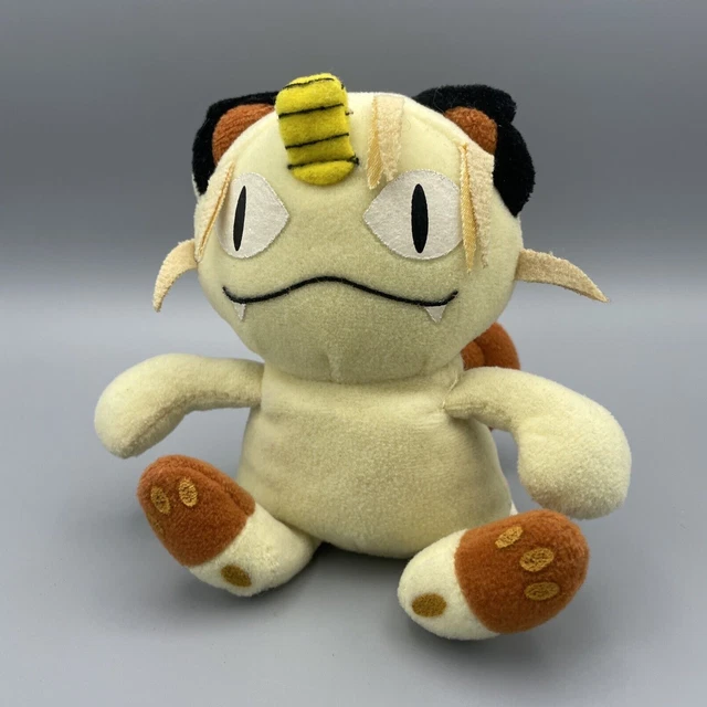 MEOWTH PLUSH POKÉMON Nintendo 1998 Vintage Soft Toy | 6" Hasbro £9.99 ...