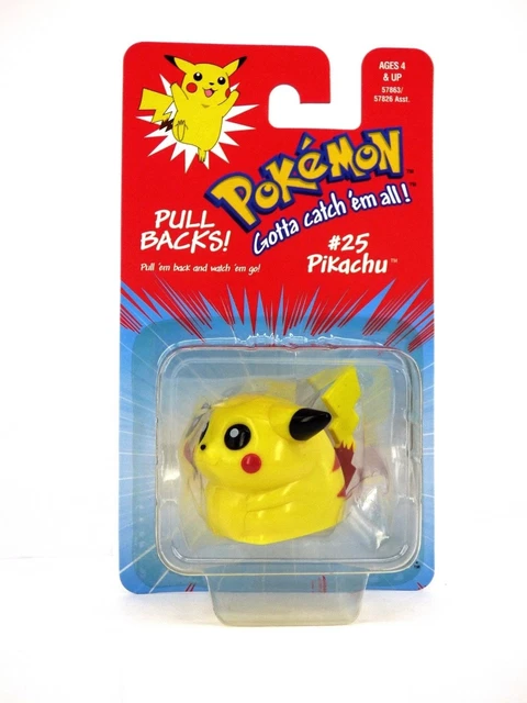 POKEMON PULLBACK TOY Vintage 1999 Official Licensed Hasbro Retro ...