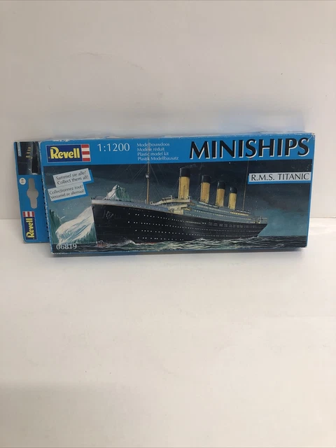VINTAGE REVELL 1:1200 Miniships R.m.s Titanic Model Boat Ship Classic ...