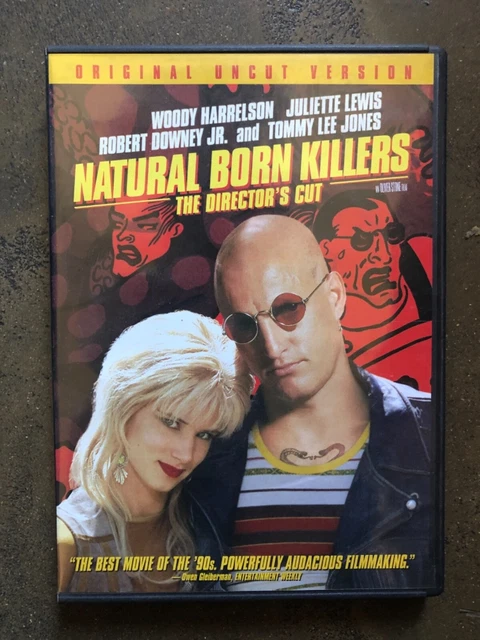 NATURAL BORN KILLERS (DVD, 1994) 2009 version originale non coupée EUR ...