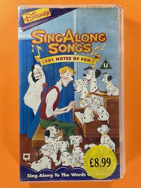 SING ALONG SONGS Vol.11 101 Notes of Fun VHS Video Disney £5.99 ...