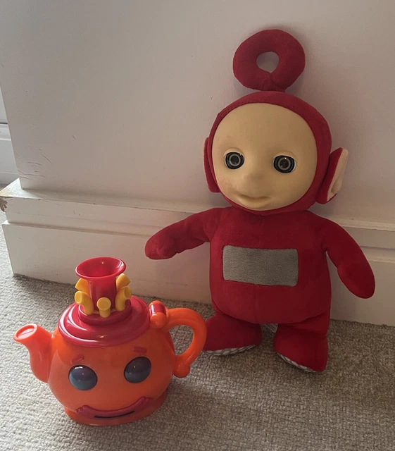 TELETUBBIES TALKING PO Soft Toy with Musical Tea Pot £6.95 - PicClick UK