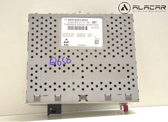 GENUINE MERCEDES C-CLASS W205 Bluetooth Multimedia Head Unit ...