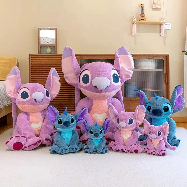 DISNEY LILO & Stitch Plush Stuffed Doll Large Stuffed Sleeping Pillow Toys £15.72 - PicClick UK
