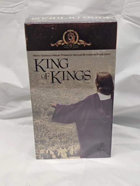 VINTAGE VHS KING Of Kings Hi-Fi Stereo Jeffrey Hunter SEALED £16.12 ...